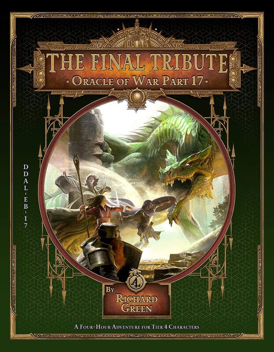 Oracle of War: The Final Tribute – Richard Green | Game Designer