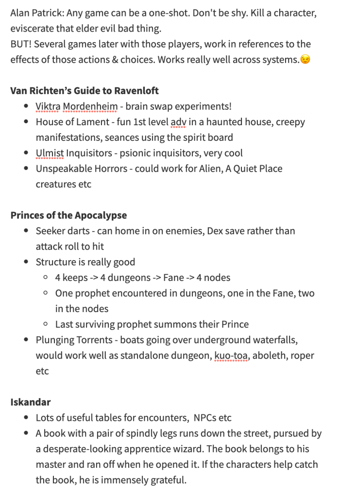 Making the Most of Your TTRPG Collection – Richard Green | Game Designer