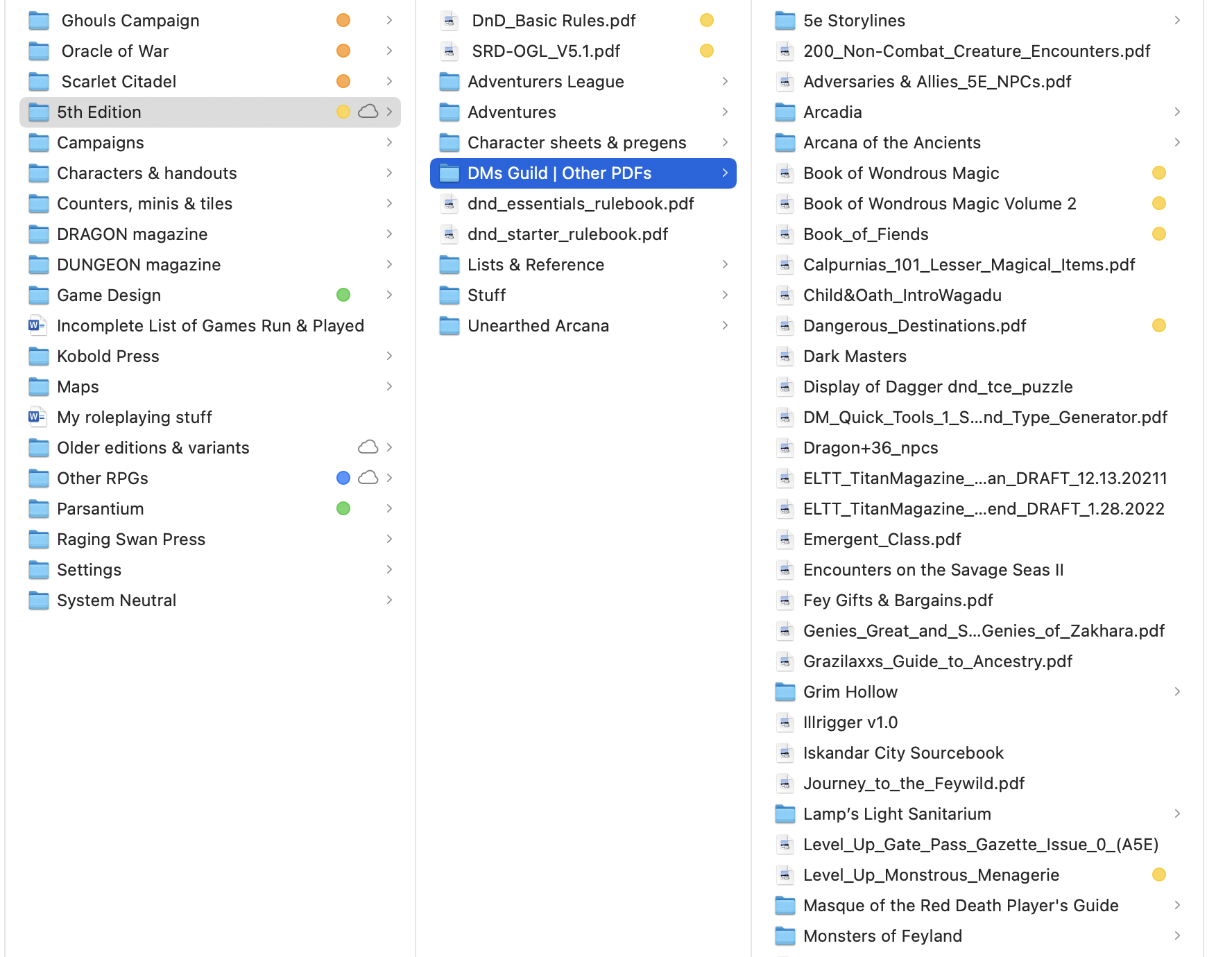 Making the Most of Your TTRPG Collection – Richard Green | Game Designer